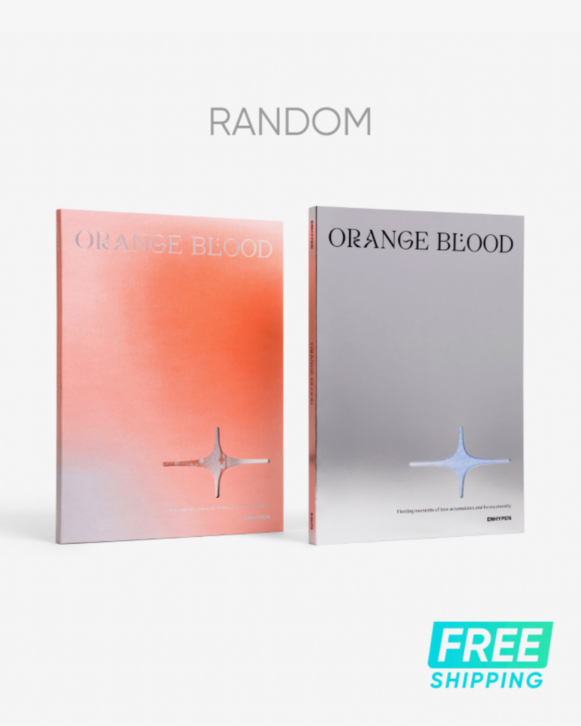 [PRE ORDER] 🟠 ENHYPEN ORANGE BLOOD Album — Standard RANDOM 🟠 – Bangtan ...